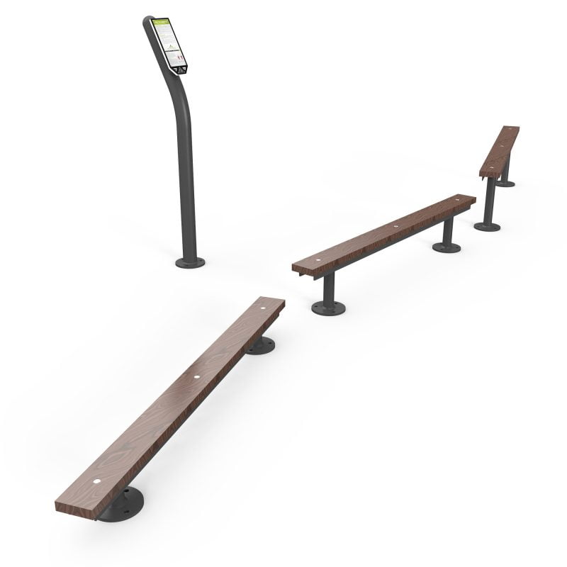 Balance Beams - ActiveFit Outdoor Fitness Equipment
