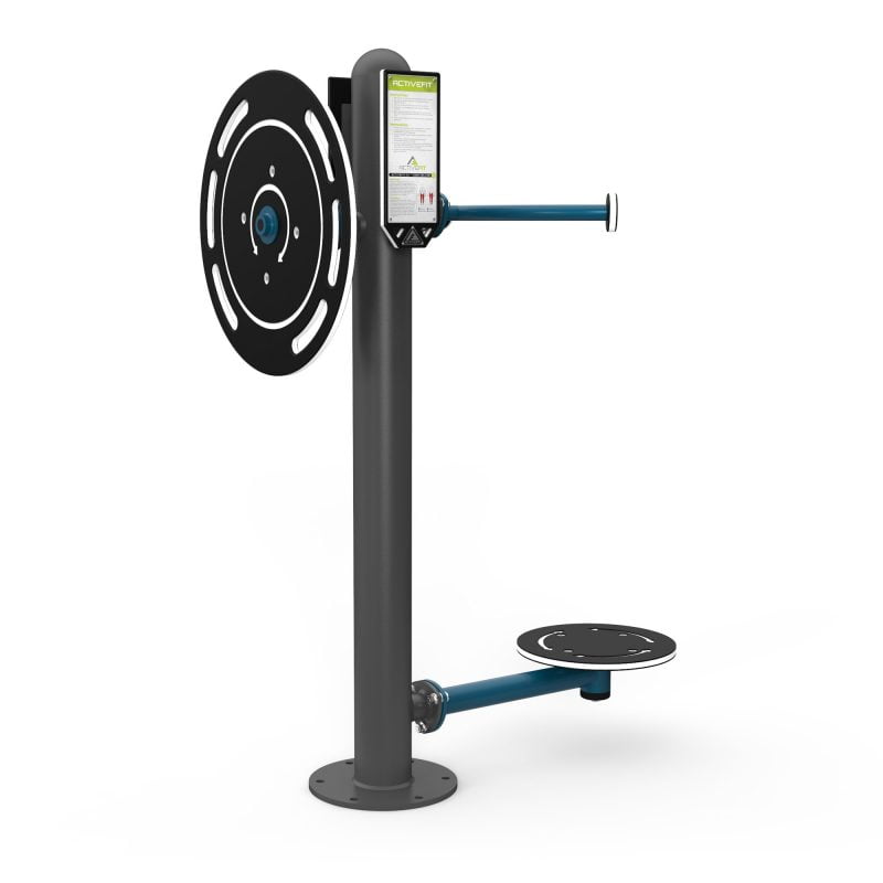 Upper / Lower Body Stretcher Station - ActiveFit Outdoor Fitness Equipment