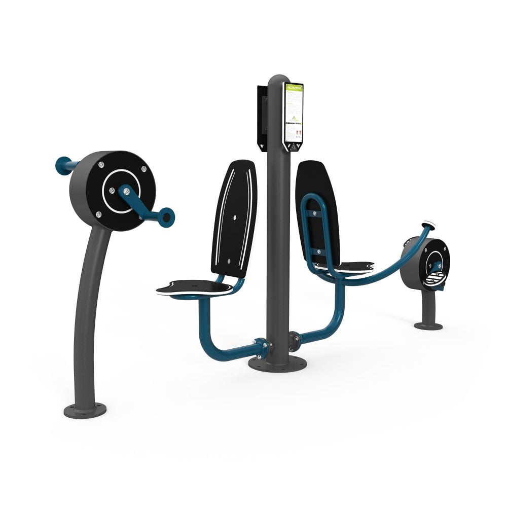 Recumbent / Hand Bike Station - ActiveFit Outdoor Fitness Equipment